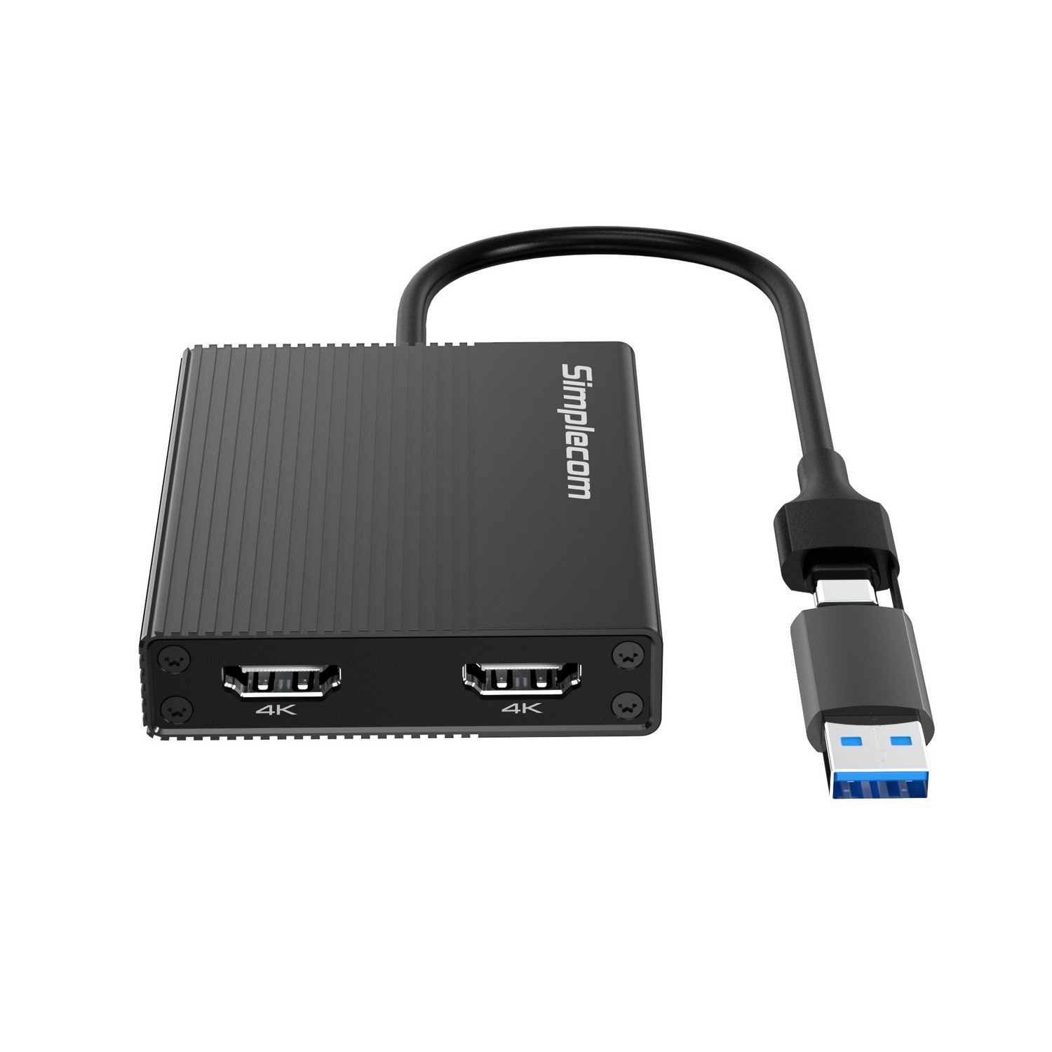 Simplecom DA369 USB 3.0 or USB-C to Dual 4K HDMI 2.0 Display Adapter ... Simplecom DA369 USB 3.0 or USB-C to Dual 4K HDMI 2.0 Display Adapter ...