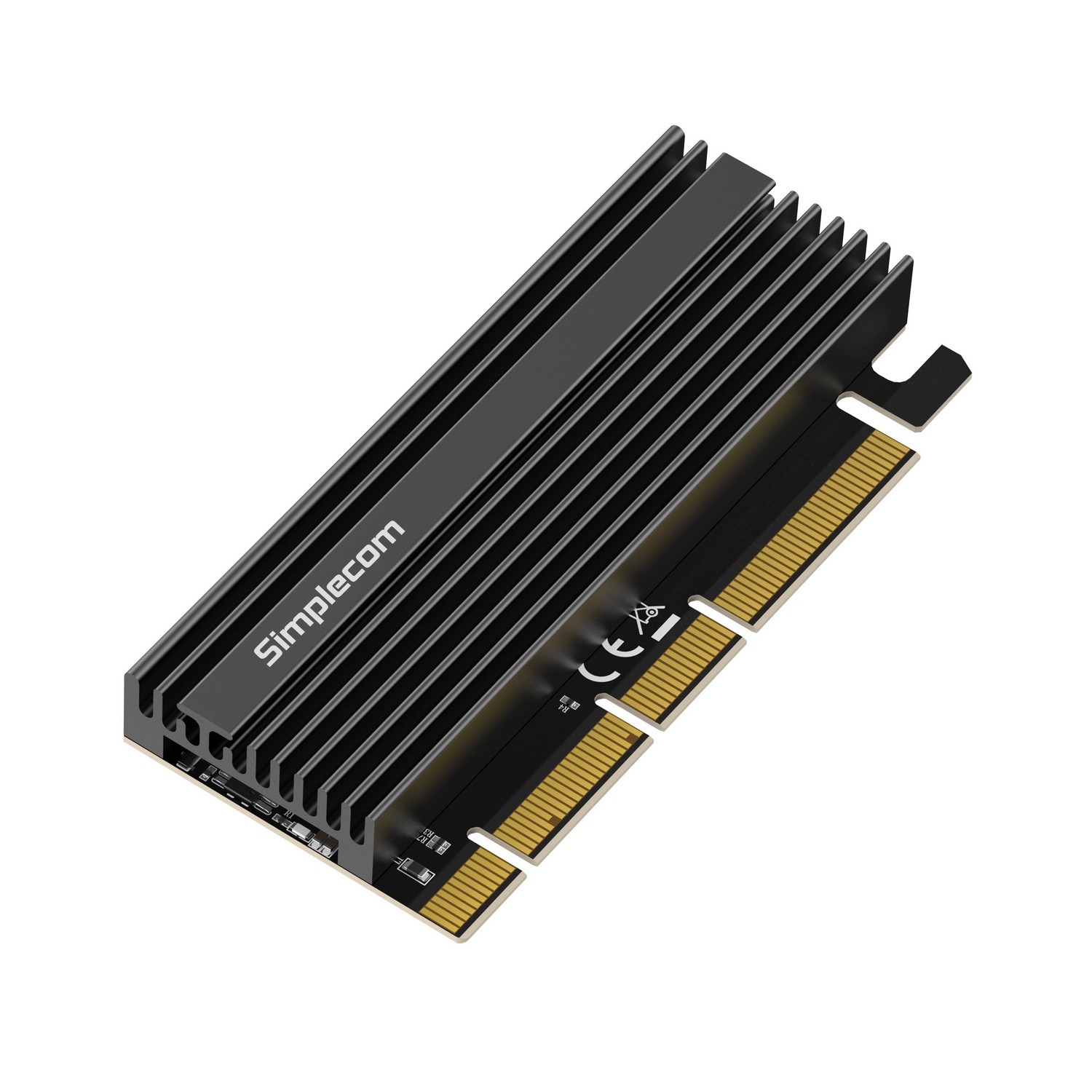Simplecom EC415B NVMe M.2 SSD to PCIe x4 x8 x16 Expansion Card with ...
